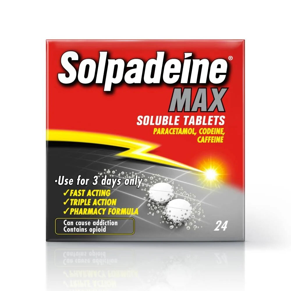 Solpadeine Max Soluble Tablets 24 PACK – 365pharmacist