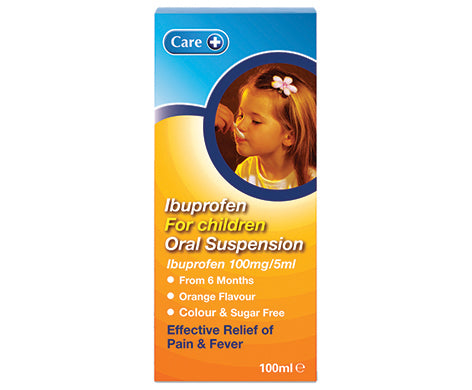 Care Ibuprofen for Children Oral Suspension – 365pharmacist