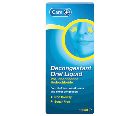 Care Decongestant Oral Liquid – 365pharmacist