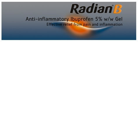 Radian B Anti-inflammatory Ibuprofen 5%w/w Gel – 365pharmacist
