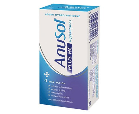 Anusol Plus HC Suppositories – 365pharmacist