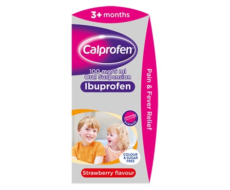 Calprofen 100mg/5ml Oral Suspension Ibuprofen – 365pharmacist