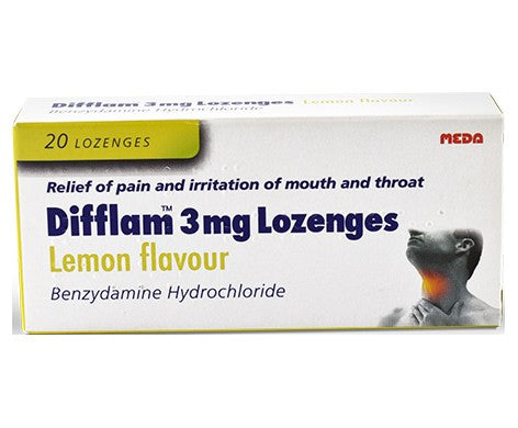 Difflam 3mg Lozenges – 365pharmacist