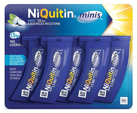 NiQuitin Minis Mint 1.5mg Lozenges – 365pharmacist