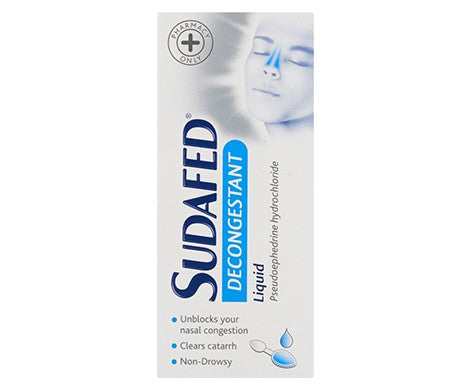 Sudafed Decongestant Liquid – 365pharmacist