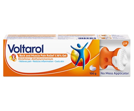 Voltarol Back & Muscle Pain Relief 1.16% Gel – 365pharmacist